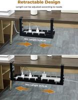 China ISO ROHS Certified Retractable Cord Management for Non-folding Desk Organization for sale