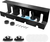 China Powder Coating Under Desk Cable Management Tray No Drill Clamp Mount for Standing Type for sale