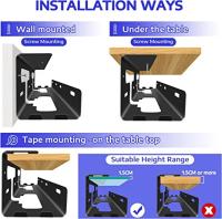 China Home/Office Electric Wire Organizer Tray Carbon Steel No Drill No Screws Hanger Clamp for sale