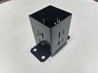 China Standard Single-side Bracket Outdoors Design Space Saving Wood Post Base Metal Brackets for sale