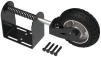 China Versatile Morden Style Heavy Duty Iron Gate Wheel for Sliding Garden Fence Door for sale