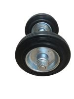 China Sliding Gates Fence Accessories Rubber Spring-Loaded Gate Caster with Universal Mount for sale