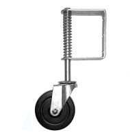 China 8 Inch Heavy Duty Sliding Spring Gate Wheel for Garden and Fence Gates Smooth Rolling for sale