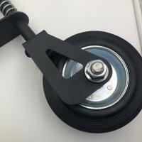 China 8 Inch Heavy Duty Sliding Spring Gate Wheel for Garden and Fence Gates Smooth Rolling for sale