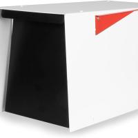 China Factory Supply Curbside Welded Mailbox, All Weather Steel Lock Durable MailBox for sale