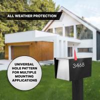 China Stylish Post Box for Outside Perfect Standing Modern Design Mailbox for House Home for sale