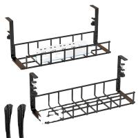 China Hook Type Wire Organizer for Desks Offices and Kitchens Silver Installation Type Hook for sale
