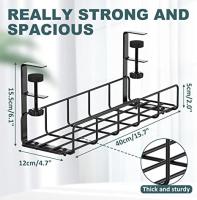 China Wire Type Net Design Under Desk Cable Organizer for Cable Management for sale