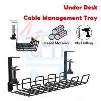 China Adjustable and Removable Desks Cable Management Tray Say Goodbye to Cable Clutter for sale