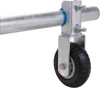 China 6inch Hot Galvanized Gate Wheel for Heavy Duty Sliding Gates in Outdoors Hardware for sale