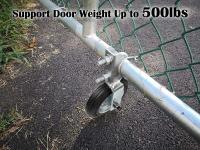 China 6inch Hot Galvanized Gate Wheel for Heavy Duty Sliding Gates in Outdoors Hardware for sale