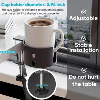 China Sturdy Large Desk Cup Holder for Spill-Proof Tableware in Home Office Tolerance 0.02 for sale