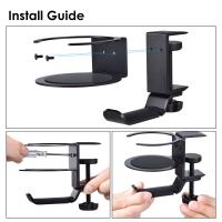 China Multifunctional Desk Cup Holder 360 Degree Rotation for Anti-Spill Water Bottle Stand for sale