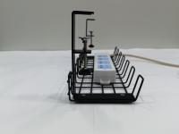 China No Drilling Carbon Steel Cord Management for Single Tier Office Desks Fits Most Sizes for sale
