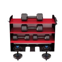 China Garage Organization Simplified with 4 Drill Slots Wall Mounted Power Tool Organizer for sale
