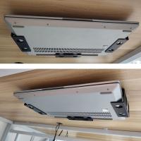 China Single-side Bracket Desk Laptop Holder Mount for Standard Devices Under Desk Cable Box for sale