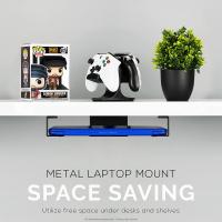 China Convenient Under Desk Laptop Keyboard Mount with Single-side Bracket and Powder Coating for sale