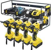 China Customizable Power Tool Holder Organizer Wall Mount for Workshop Shed Pegboard 2 Pack for sale
