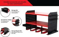China Wall Mounted Power Tool Charging Station with Customizable Logo and Drill Bit Holder for sale