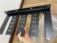 China Sturdy Wall Mounted Drill Storage Rack Holds 4 Drills with Customizable Logo in Black for sale