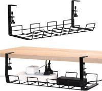 China Adjustable and Removable Desks Cable Management Tray for Office Desks for sale