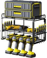China Effortlessly Organize and Access Power Tools with Floating Tool Shelves and Pegboard for sale