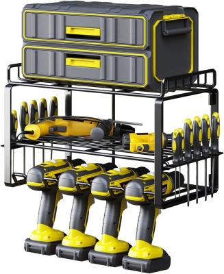 China Effortlessly Organize and Access Power Tools with Floating Tool Shelves and Pegboard for sale