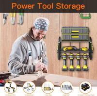 China Effortlessly Organize and Access Power Tools with Floating Tool Shelves and Pegboard for sale