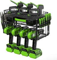 China Wall Mount 3 Layers Tool Organizer Storage with Basket Rust and Corrosion Resistant for sale
