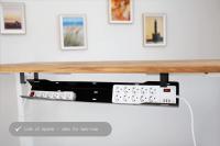 China Plating Cable Tidy Management Tray for Ultimate Setup Desk and Bolt Inserting Type for sale