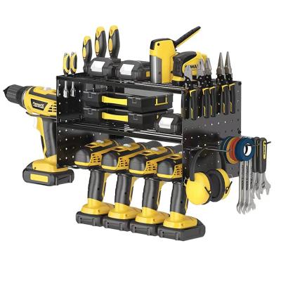 China Organize Your Workshop with Heavy Duty Pegboard Power Tool Rack and Utility Tool Hooks for sale