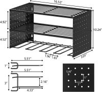 China Organize Your Workshop with Heavy Duty Pegboard Power Tool Rack and Utility Tool Hooks for sale