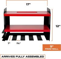 China Organize Your Drills with Iron Power Tool Organizer and Battery Charging Capability for sale