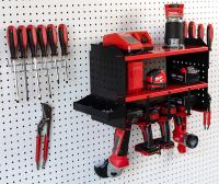 China Effortless Storage Solution Pegboard Power Tool Organizer for Metal Stamping Parts for sale