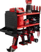China Effortless Storage Solution Pegboard Power Tool Organizer for Metal Stamping Parts for sale