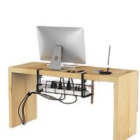 China Single Tier Perforated Cable Tray for Multifunctional Cable Management on Office Desk for sale