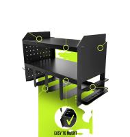China Electric Drill Metal Power Tool Storage Rack with Shelf Steel Q235B 1mm Thickness for sale