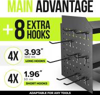 China Electric Drill Metal Power Tool Storage Rack with Shelf Steel Q235B 1mm Thickness for sale