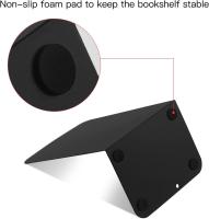 China Metal Bookend Supports Modern Minimalist Style Decorative Bookend Heavy Duty Book Stopper for sale