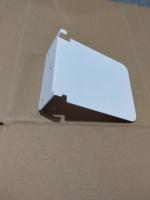 China Metal Rustproof Hanging Book Shelves Customized Logo Print Floating Bookshelf for Wall for sale