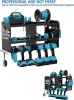 China Optimize Your Garage Storage with this Heavy Duty Metal Cordless Power Tool Organizer for sale