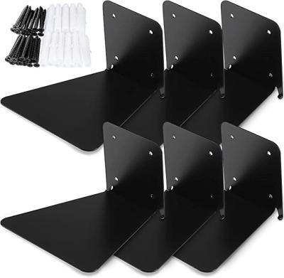 China Customized Metal Floating Bookshelf for Wall Conceal Sturdy Book Holder at Home Office for sale