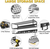 China Efficiently Store Tools Cordless Drill Tools Organizer and Storage Rack for Garage for sale