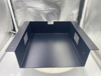 China Cubical/Square Under Desk Organizer Table Laptop Storage Shelf for Office Supplies for sale