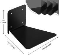 China Modern Iron Book Shelf Invisible Bookshelves for Living Room Office Classroom Library for sale