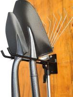 China Convenient Wall Mounted Shovel Organizer for Long Handled Tools and Garden Equipment for sale
