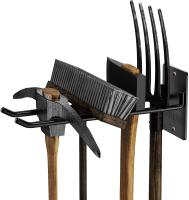 China Sturdy Garden Tool Organizer Rack Heavy-Duty Solid Steel Wall Hanger for Home Storage for sale