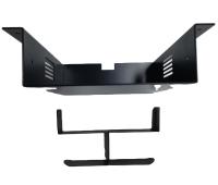 China Adjustable Stand Up Workstations Desk Accessories Under Desk Storage Shelf for Brushing for sale