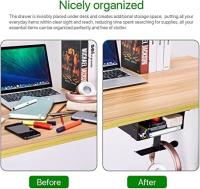 China Low Carbon Steel Under Desk Shelf Storage The Perfect Addition to Your Home Office for sale