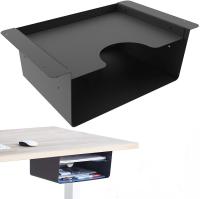 China UCM-654 Under Computer Desk PC Mount Laptop Organizer Rack for sale